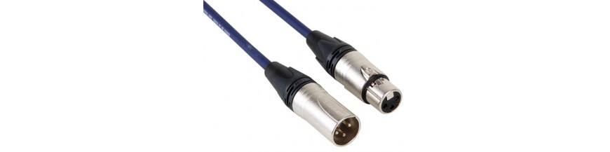 CABLES DMX - AVEC CONNECTEUR DMX - AG Electronique